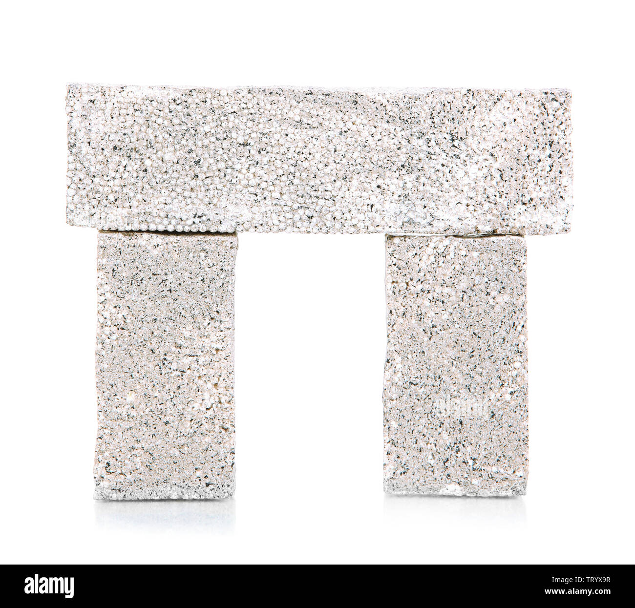 Building blocks isolated on white Stock Photo - Alamy