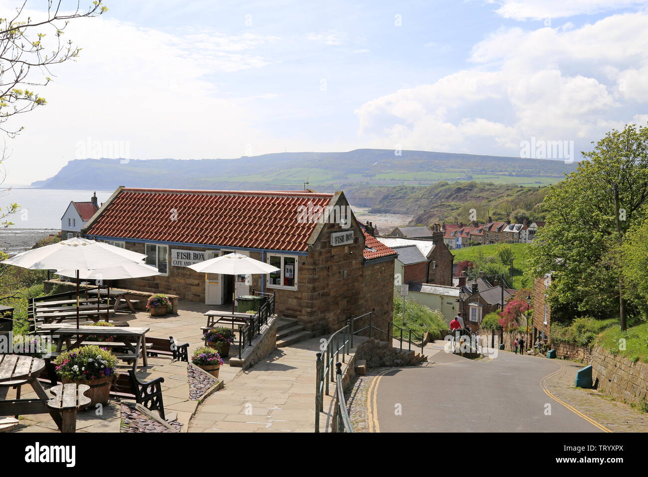 Fish Box Cafe and Takeaway, Bay Bank, Robin Hood's Bay, Borough of ...