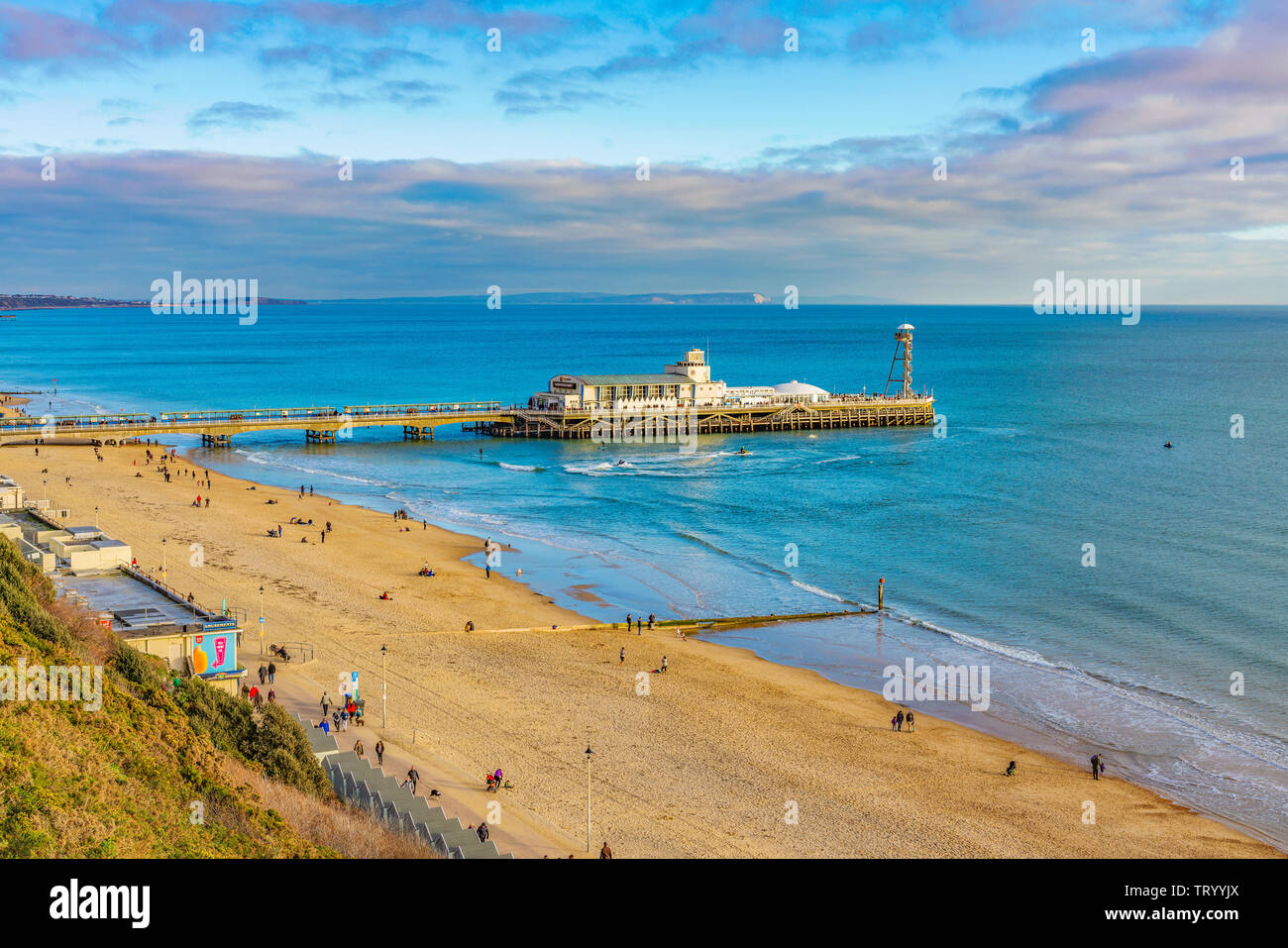 Bournemouth Aerial View High Resolution Stock Photography and Images ...