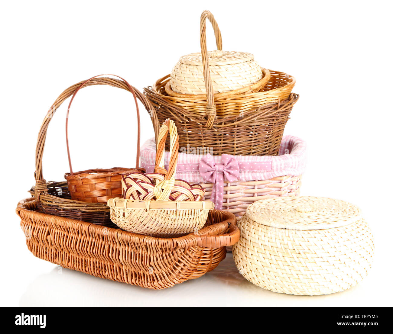 Different baskets hi-res stock photography and images - Alamy