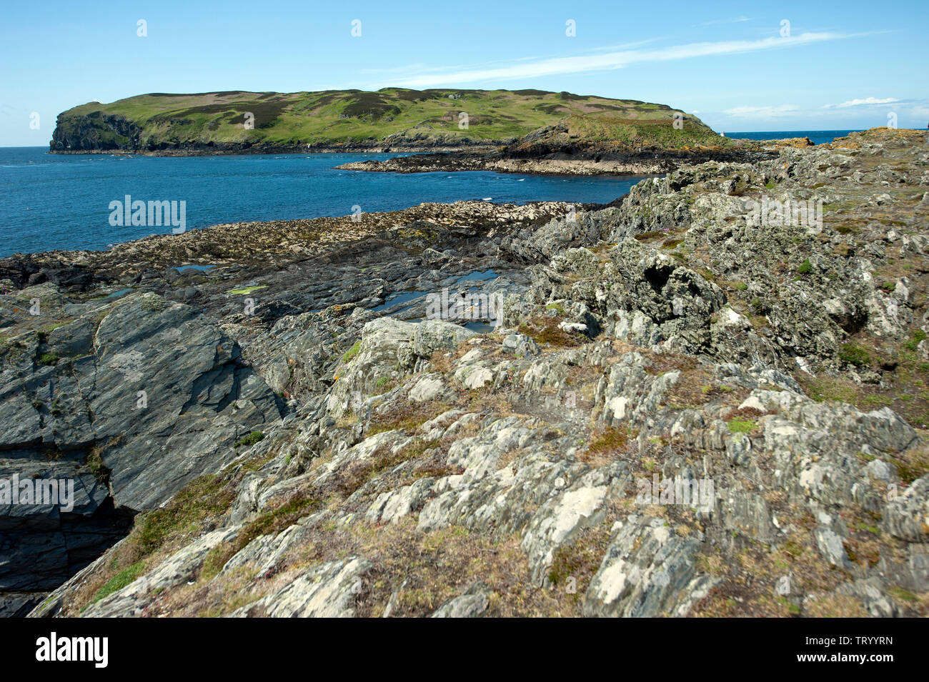 Calf of Man, Isle of Man, British Isles Stock Photo - Alamy