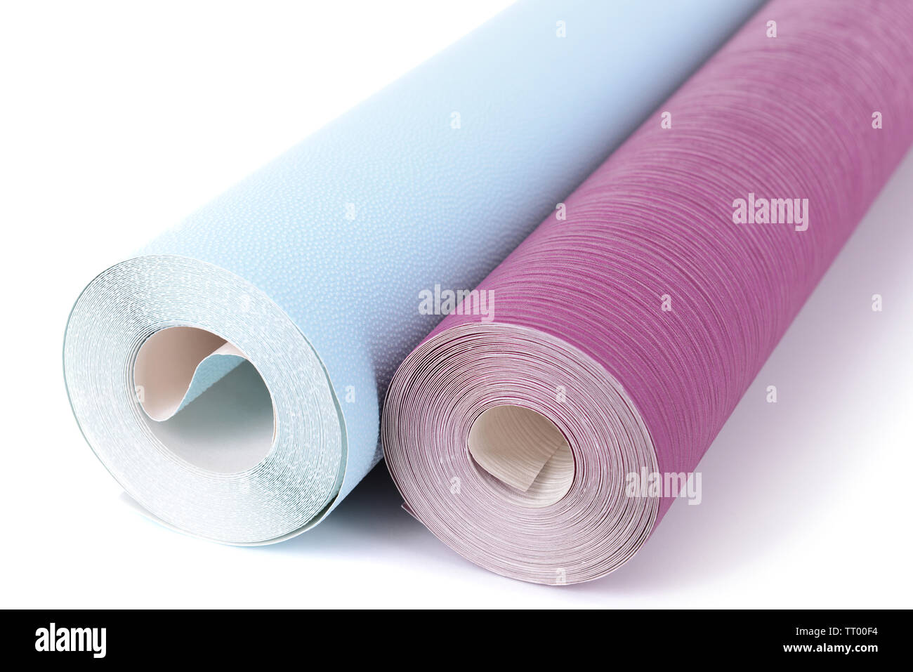 Wallpapers isolated on white Stock Photo - Alamy