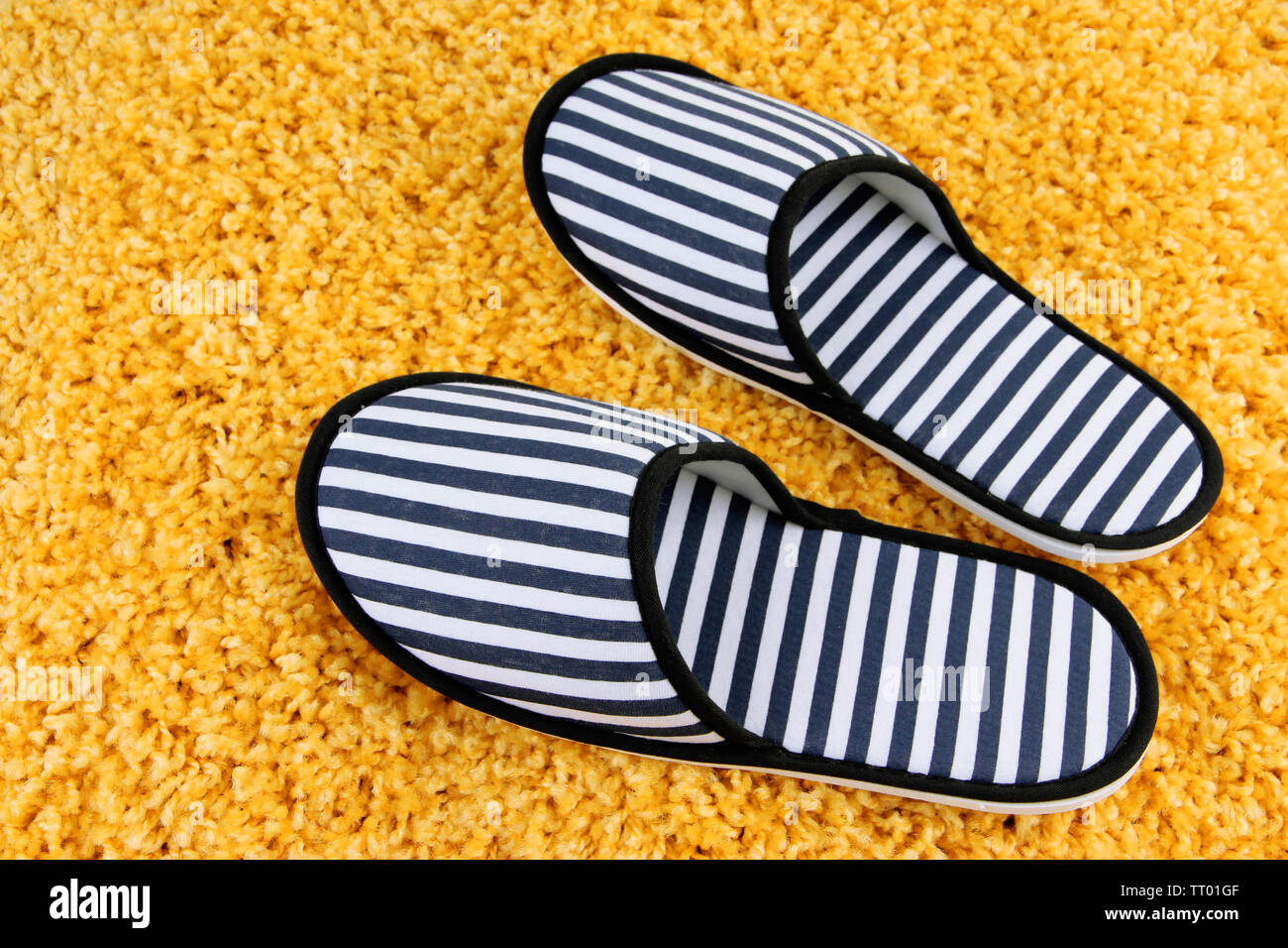 Slipper carpet pair home hi-res stock photography and images - Alamy