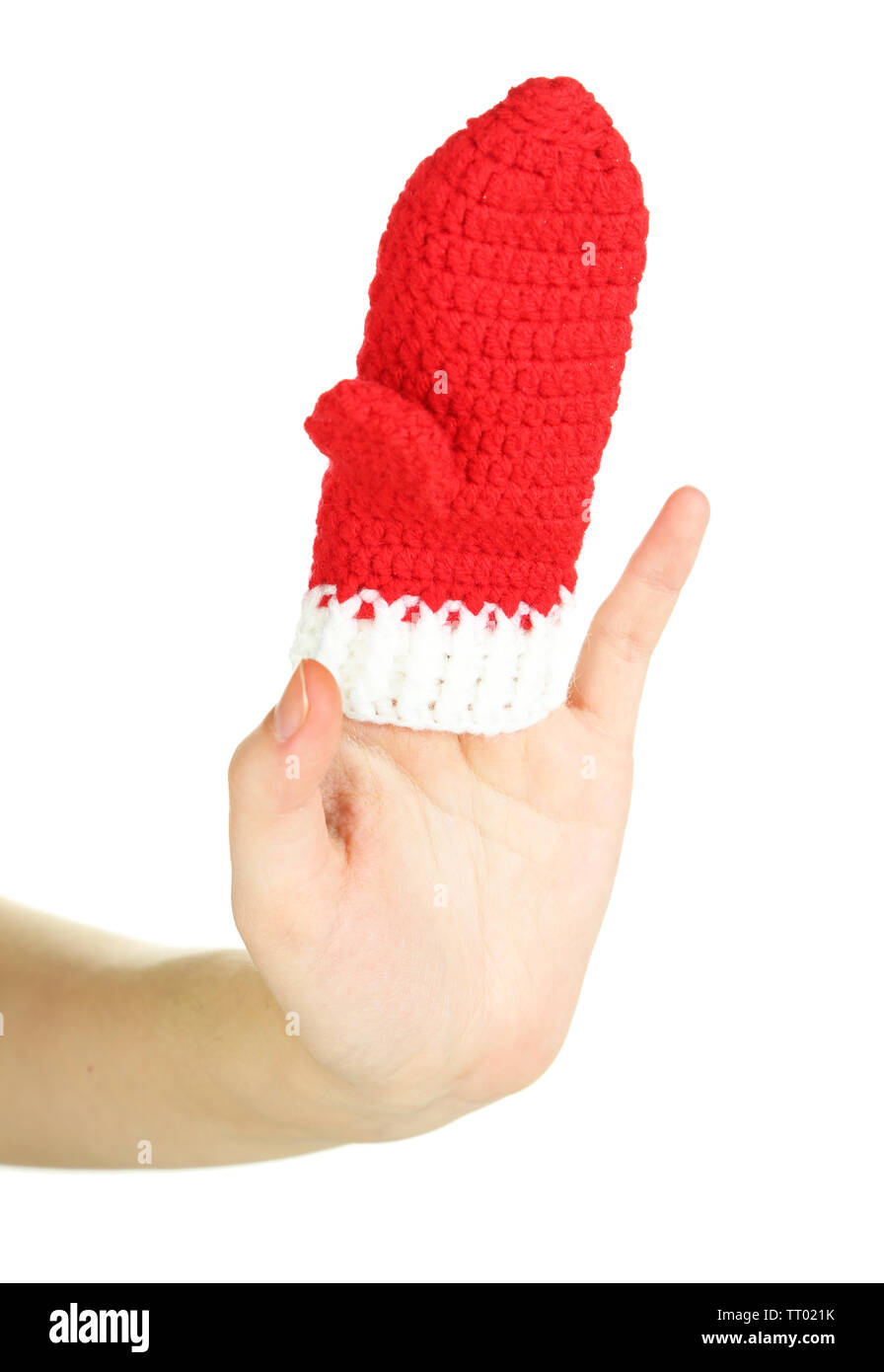 Mitten shape Cut Out Stock Images & Pictures - Alamy