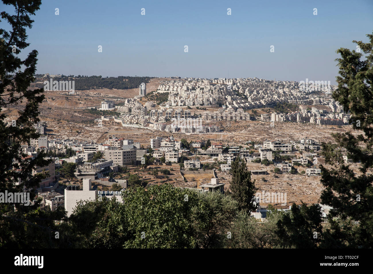 Israel, Jerusalem: Har Homa, Israeli settlement in southern East ...