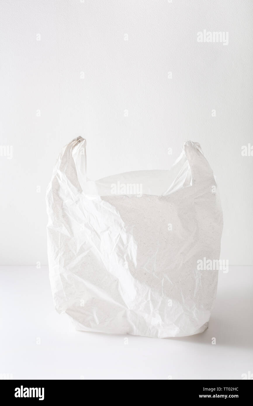 disposable plastic bag, waste, recycling, environmental issues Stock Photo - Alamy
