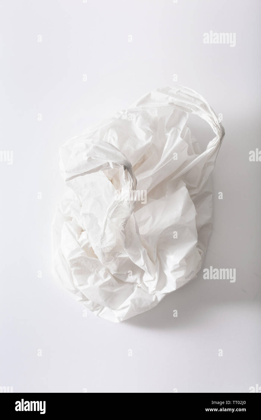 disposable plastic bag, waste, recycling, environmental issues Stock Photo - Alamy