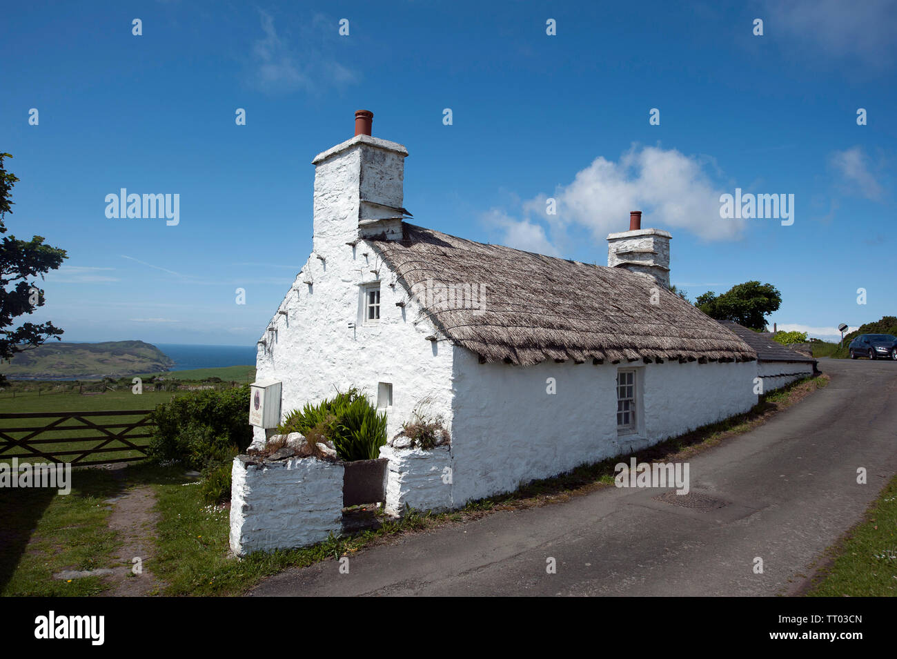 Cregneash village, Isle of Man, British Isles Stock Photo - Alamy