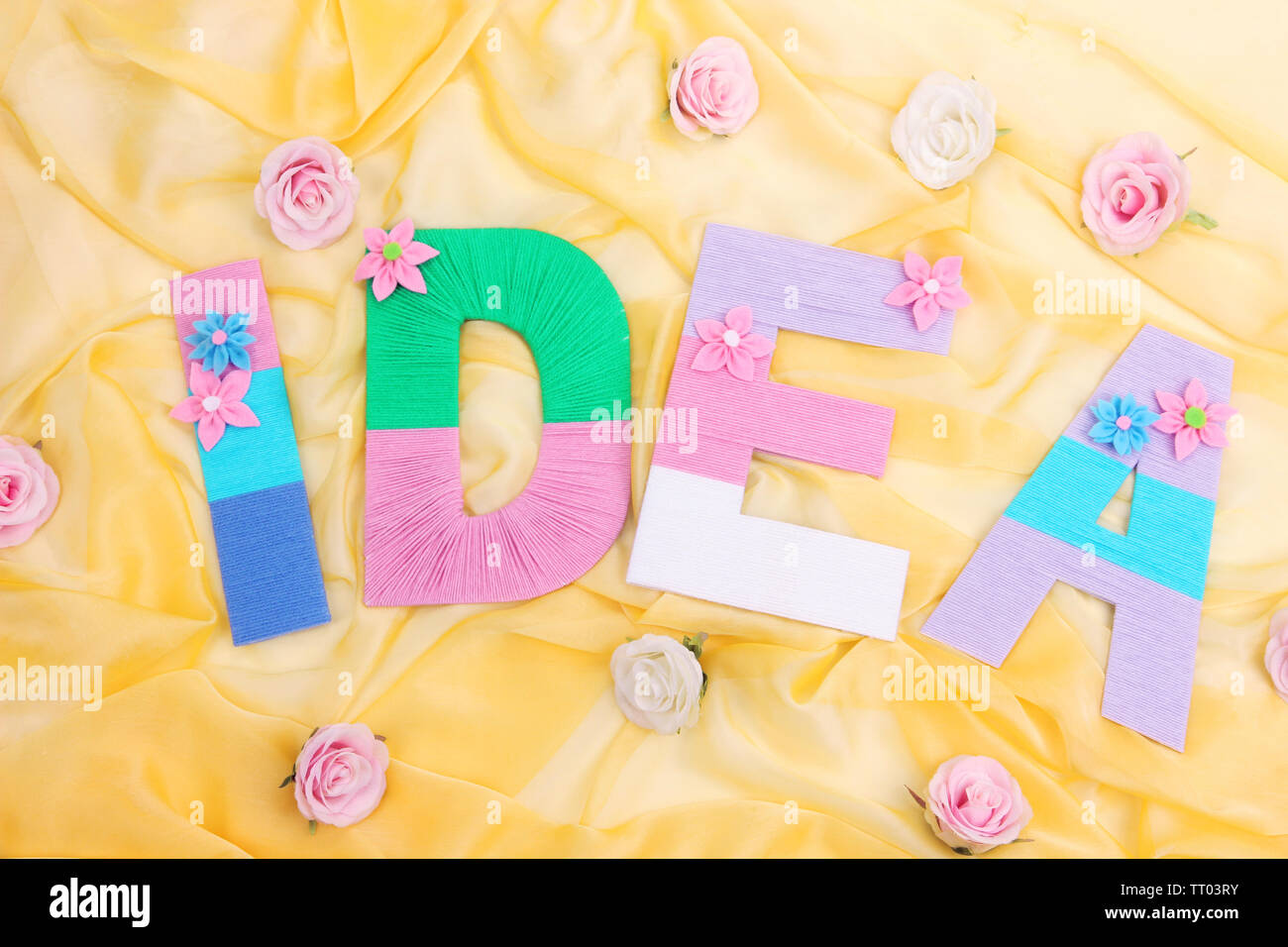 Styled craft idea hi-res stock photography and images - Alamy