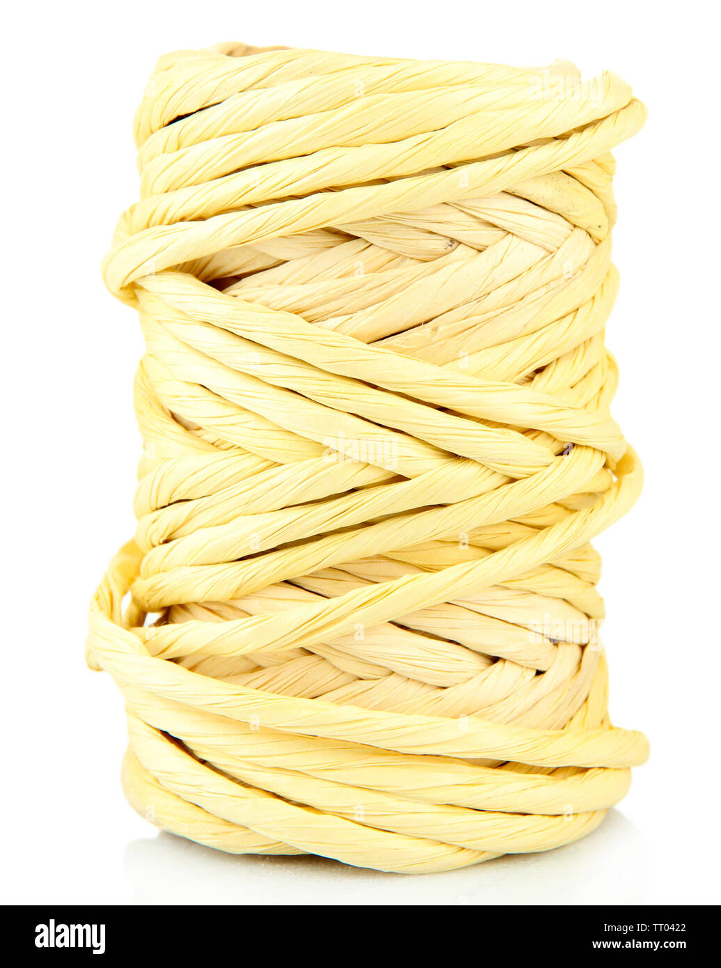 Decorative straw for hand made, isolated on white Stock Photo - Alamy