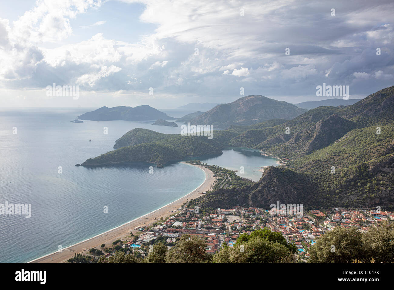 Oludeniz is a resort village on the southwest coast of Turkey. It’s ...