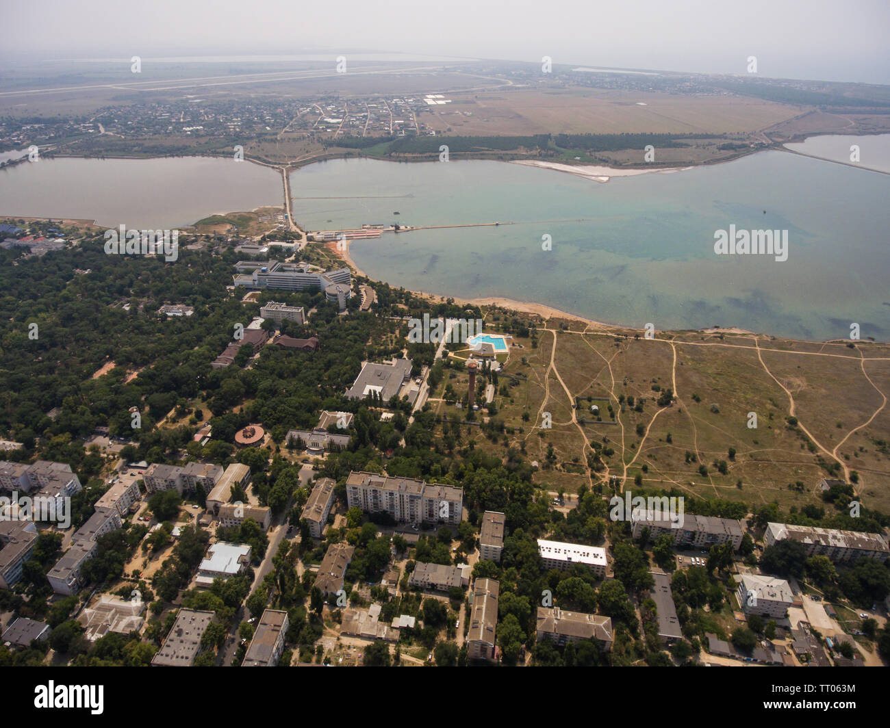 Saki lake crimea mud hi-res stock photography and images - Alamy