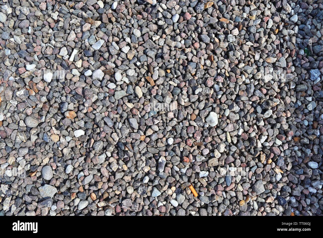 Close up surface of gravel ground textures in high resolution Stock ...