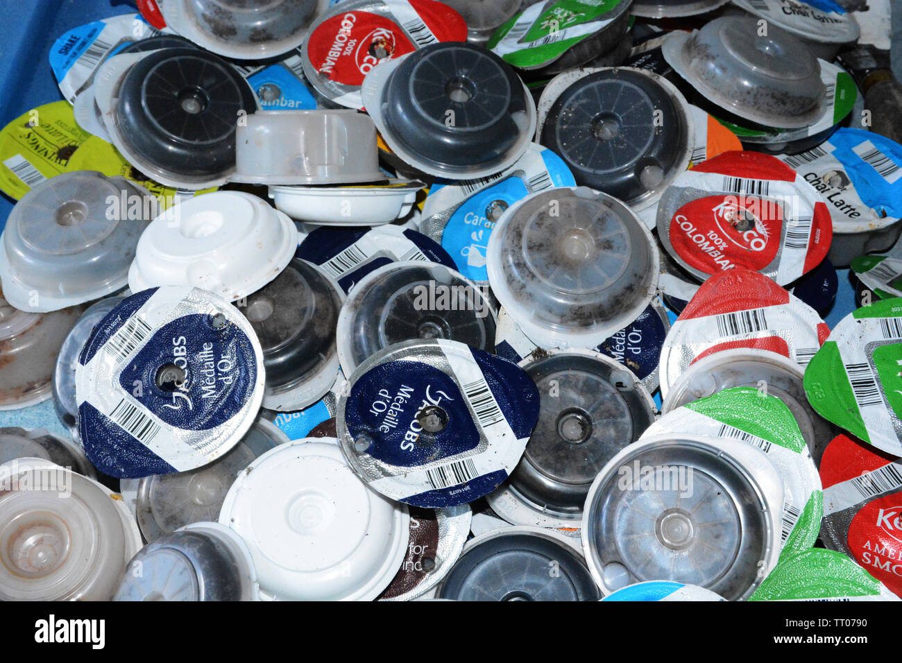 Coffee capsules waste hi-res stock photography and images - Alamy