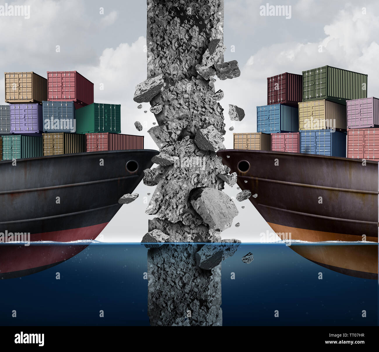 Investment barriers hi-res stock photography and images - Alamy