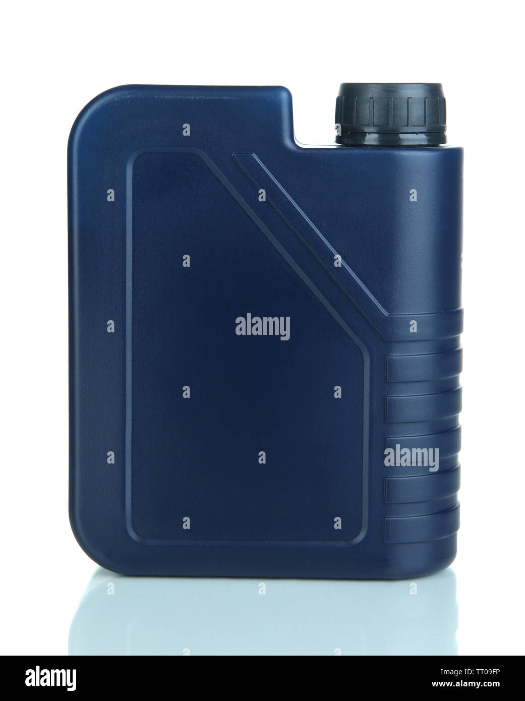 Motor oil canister isolated on white Stock Photo - Alamy