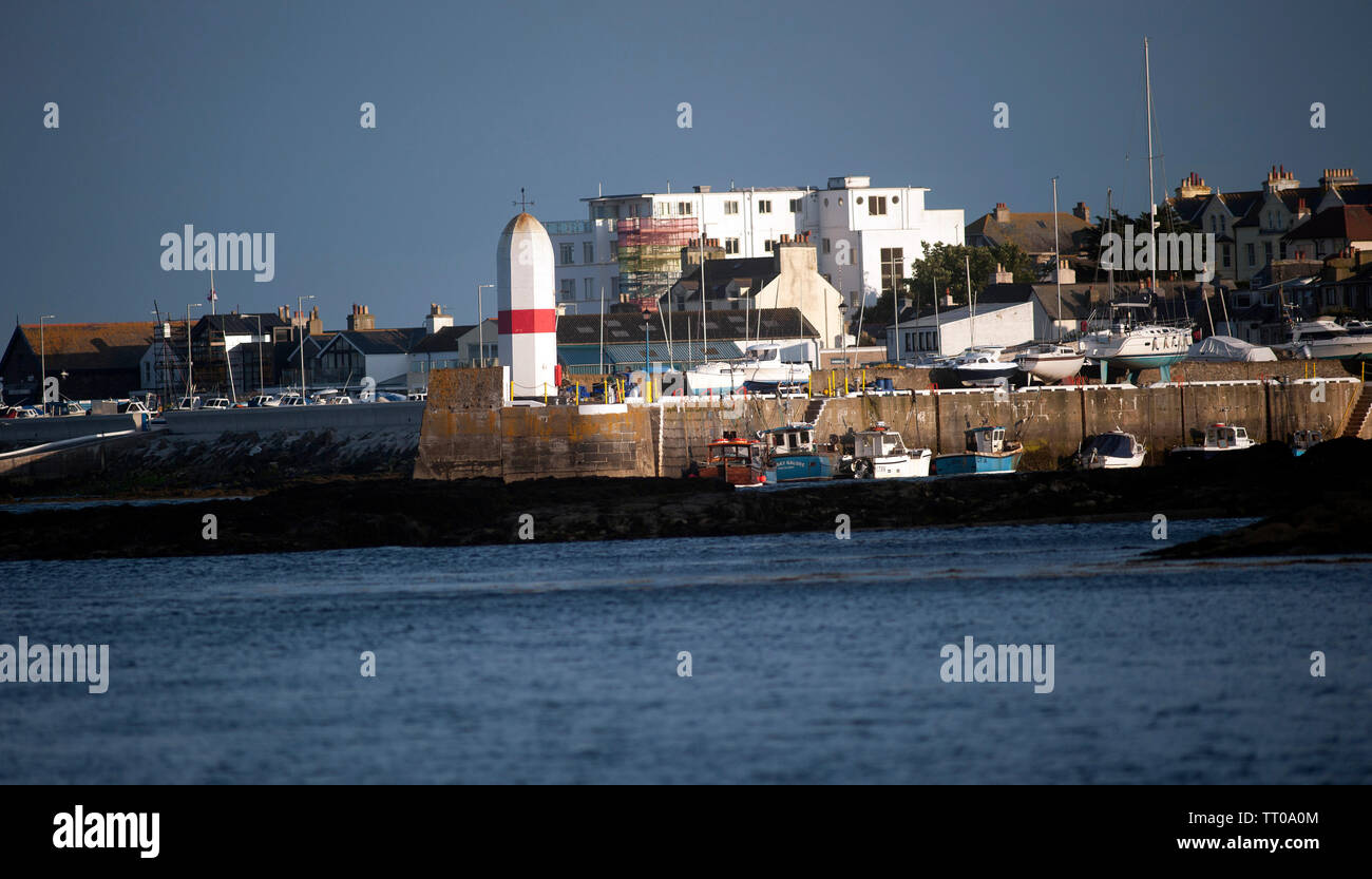 The harbour, Port St. Mary, Isle of Man, British Isles Stock Photo - Alamy
