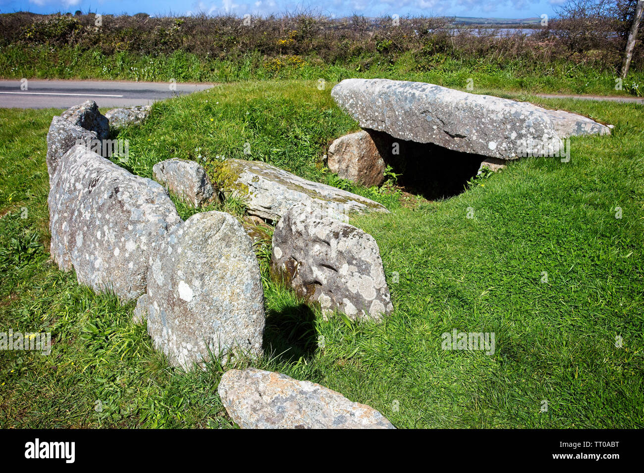 Neolithic grave chamber hi-res stock photography and images - Alamy