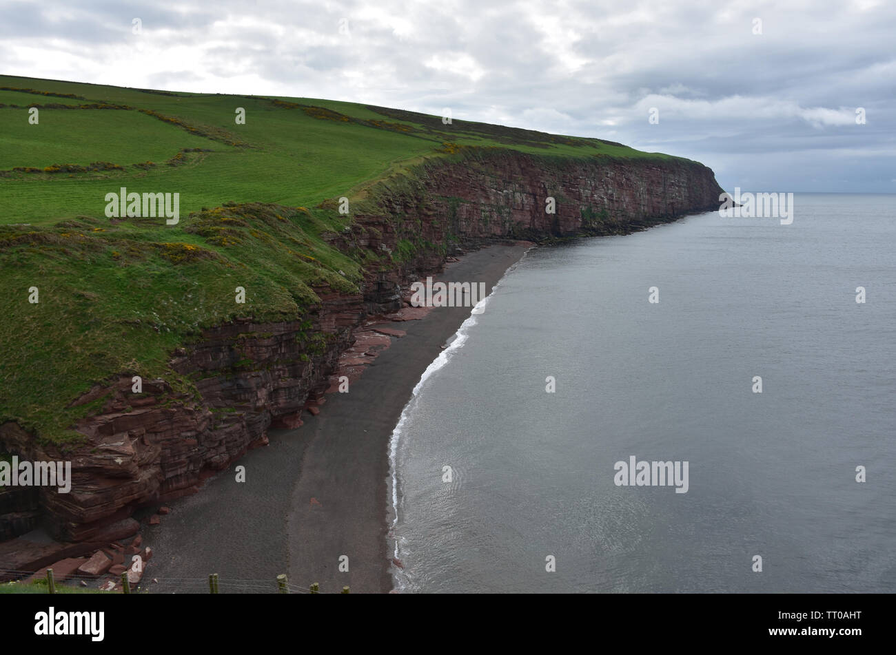 St bees fleswick bay hi-res stock photography and images - Alamy