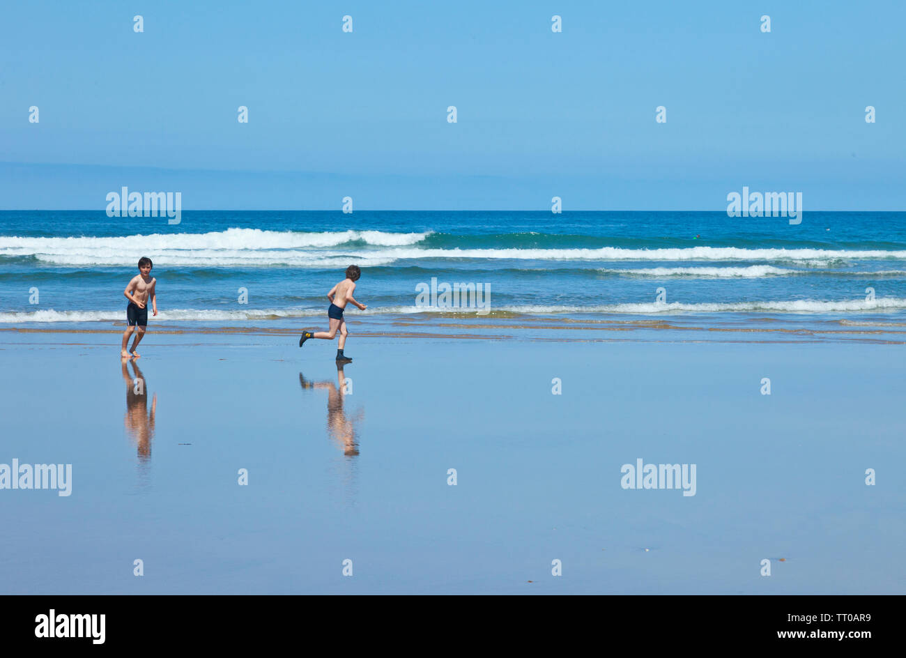 White Rocks Beach. Causeway Coastal Route. Antrim County, Northern ...