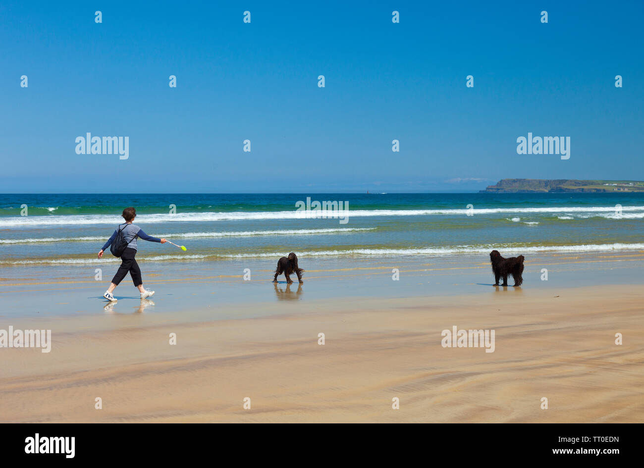 White Rocks Beach. Causeway Coastal Route. Antrim County, Northern ...