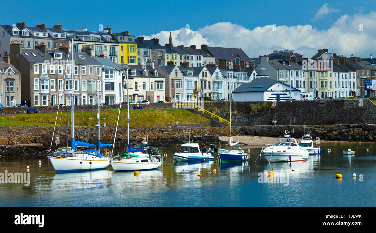 Portrush Village. Causeway Coastal Route. Antrim County, Northern ...