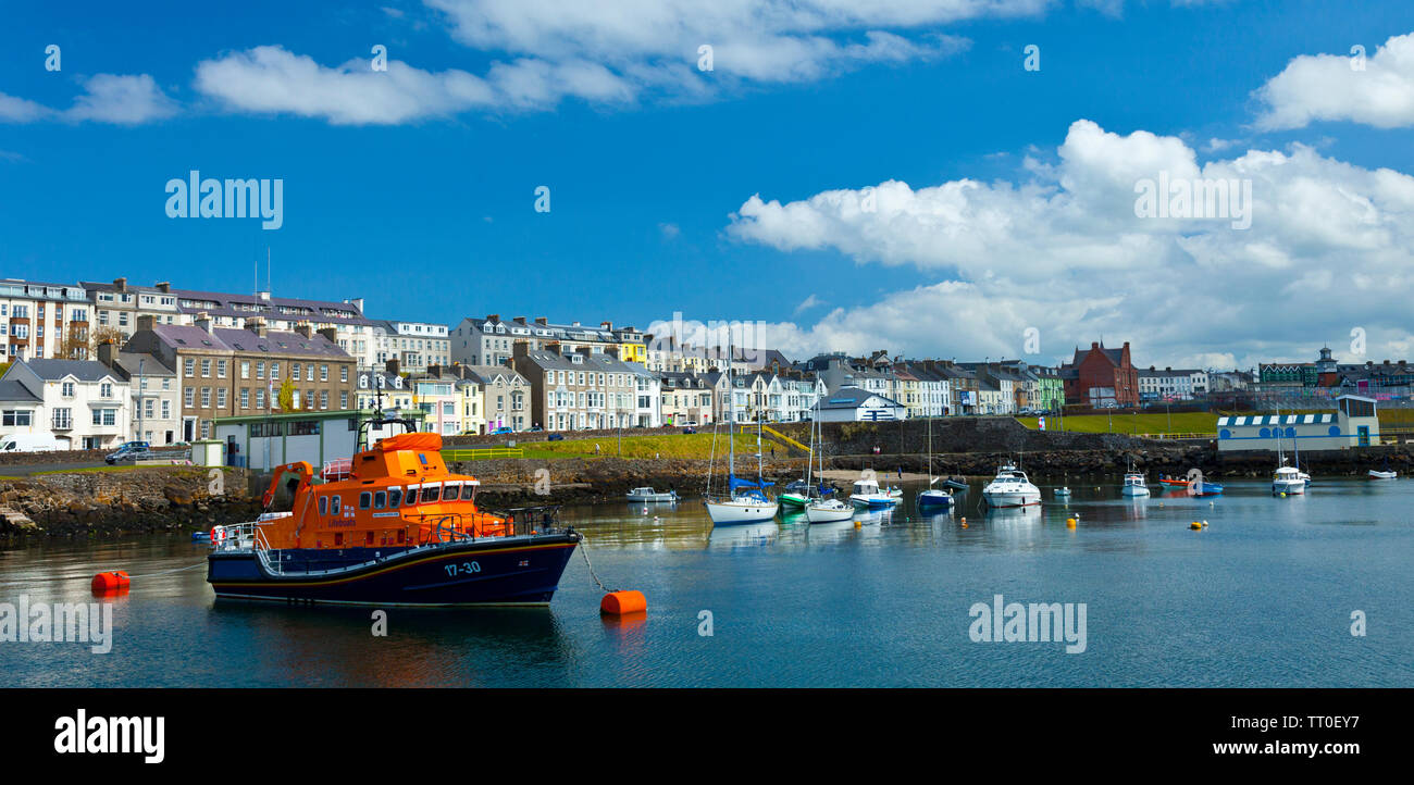 Portrush Village. Causeway Coastal Route. Antrim County, Northern ...