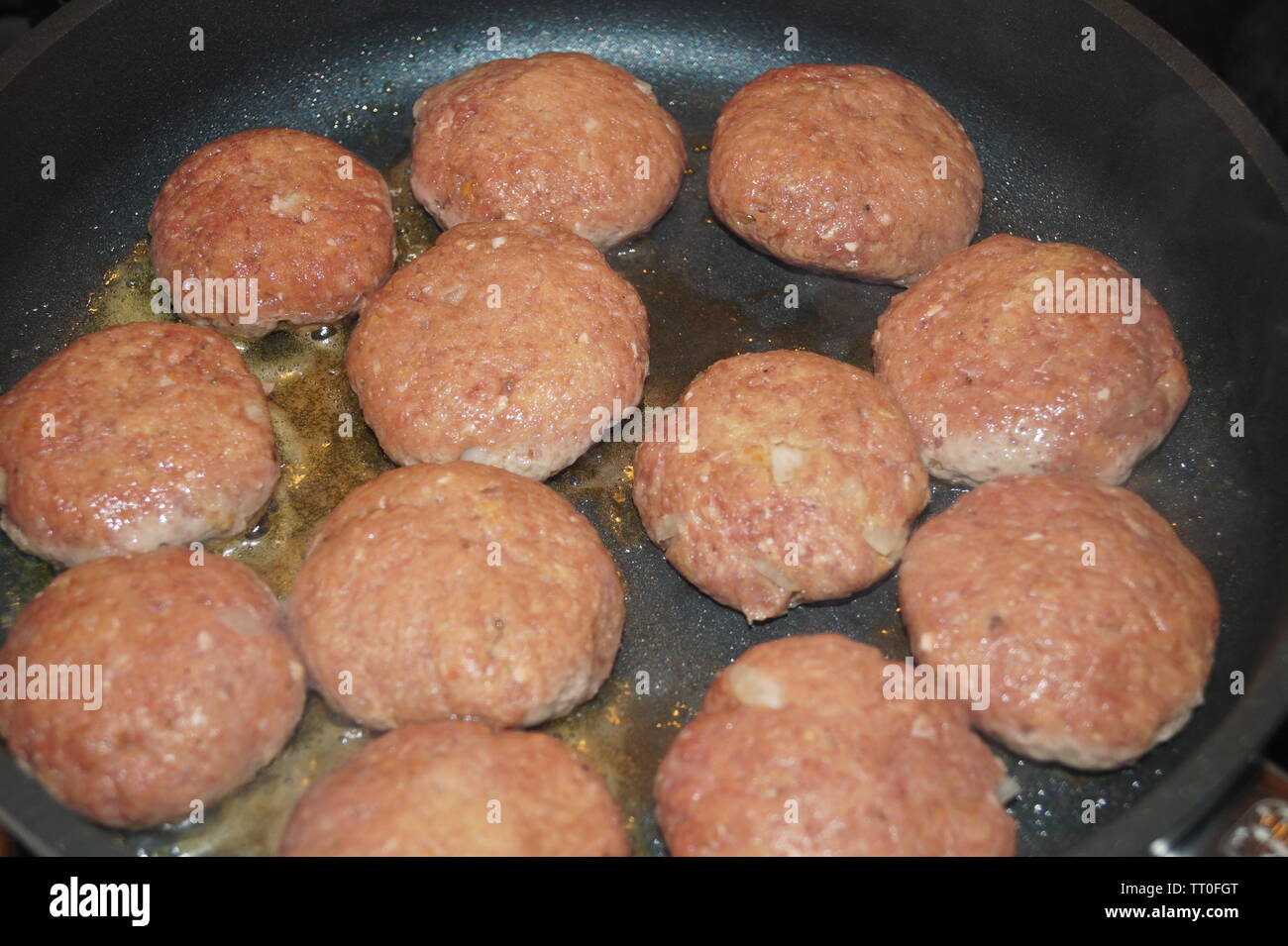 Frikadelle - German meatballs Stock Photo - Alamy