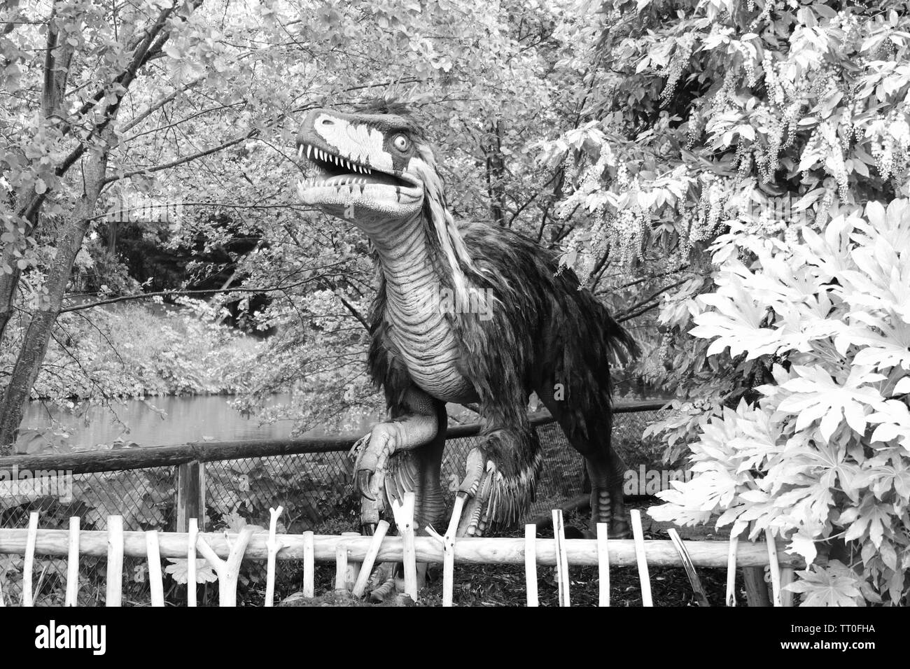 Fearsome predators a world first at Chester Zoo Stock Photo - Alamy