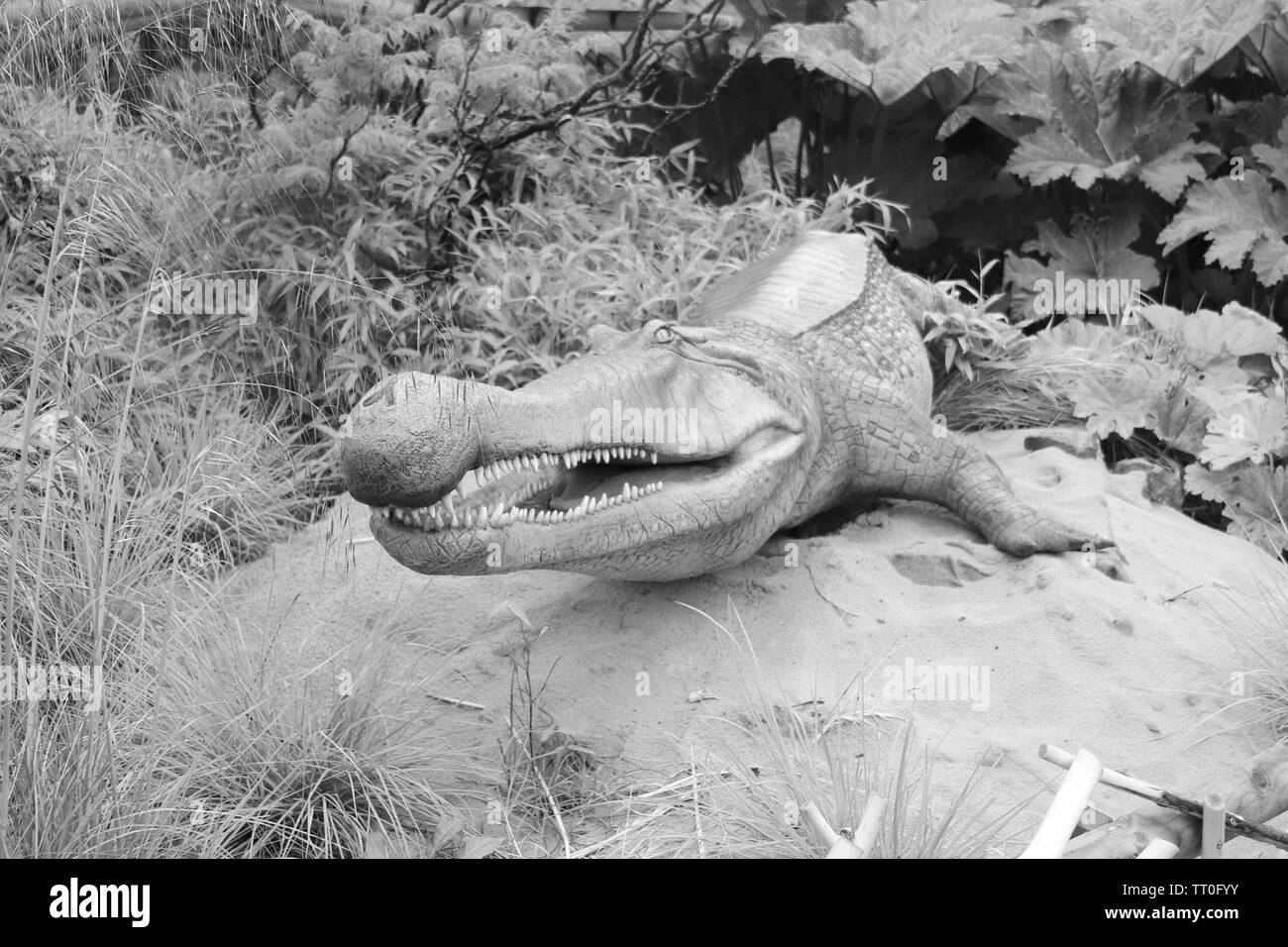 Fearsome predators a world first at Chester Zoo Stock Photo - Alamy