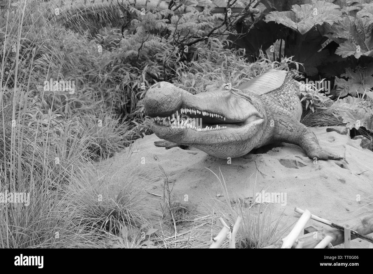Fearsome predators a world first at Chester Zoo Stock Photo - Alamy