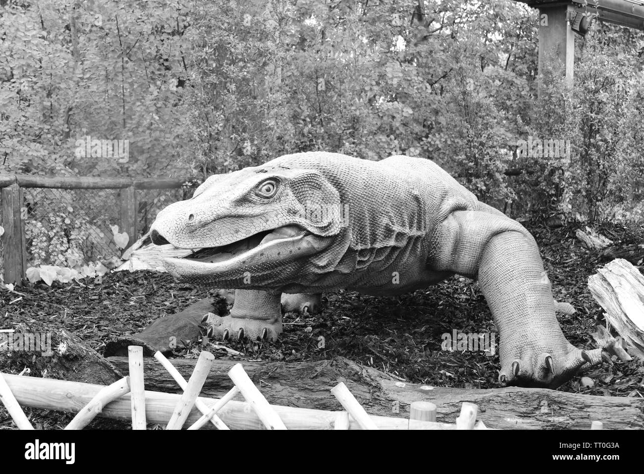 Fearsome predators a world first at Chester Zoo Stock Photo - Alamy