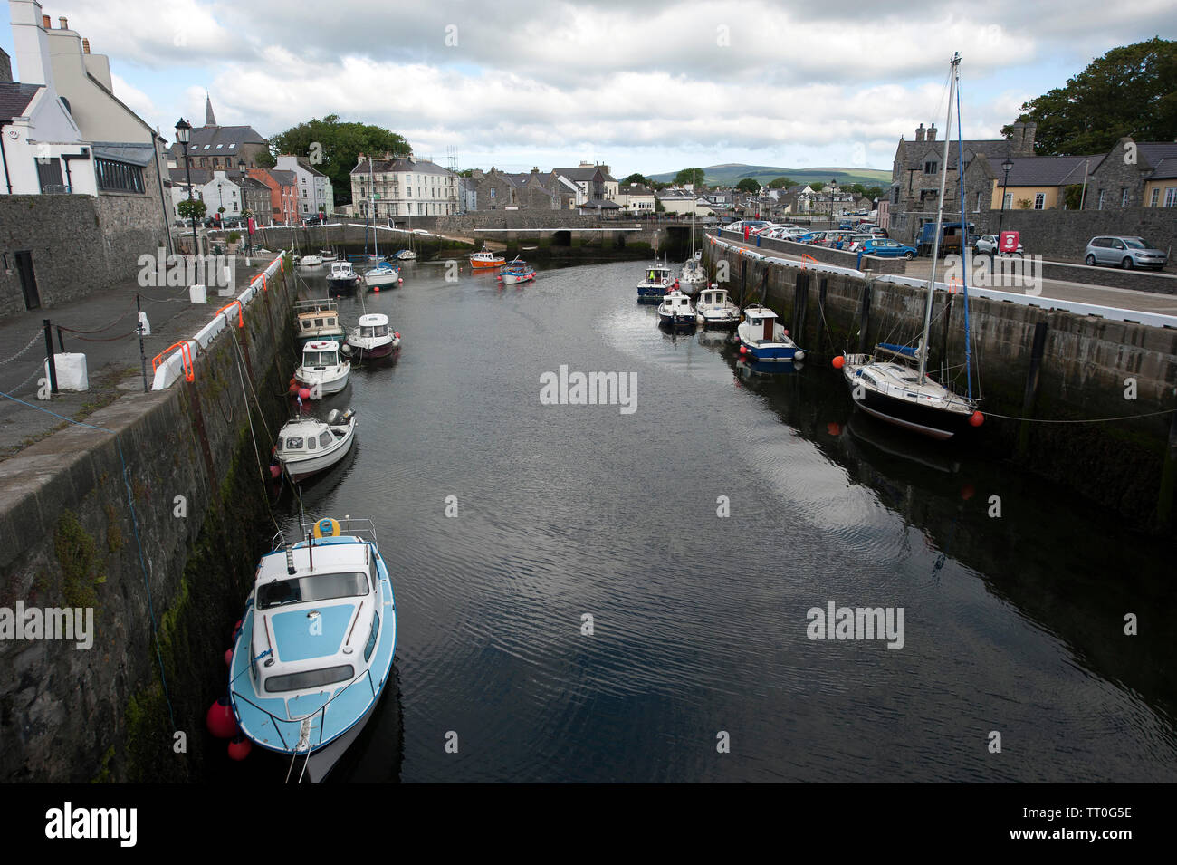 Castletown harbour isle man hi-res stock photography and images - Alamy