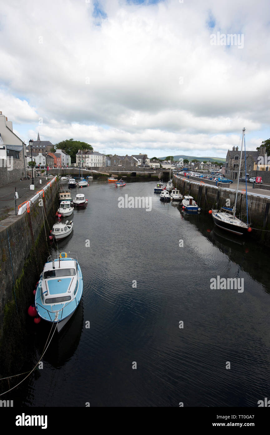 Castletown harbour, Isle of Man, British Isles Stock Photo - Alamy