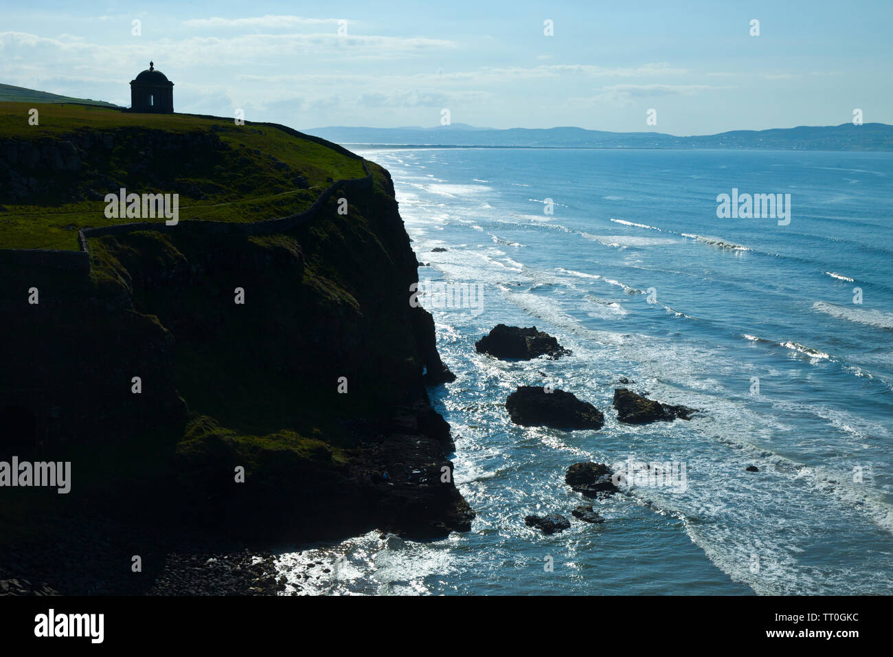 Mussenden Temple. Downhill Castle. Castlerock Cliffs. Causeway Coastal ...