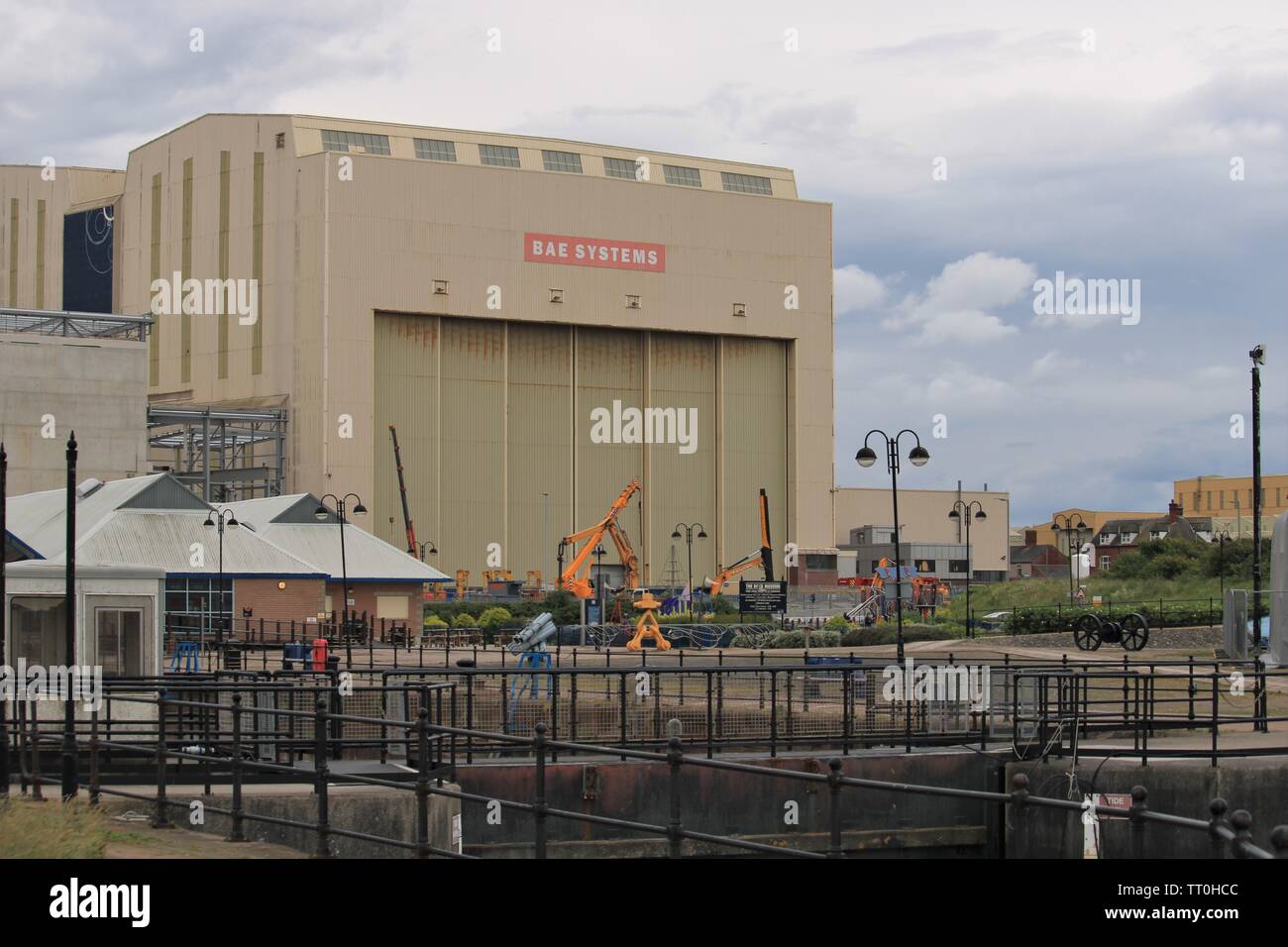 Barrow In Furness, Cumbria, UK. BAE Systems, Submarine Builders. The ...