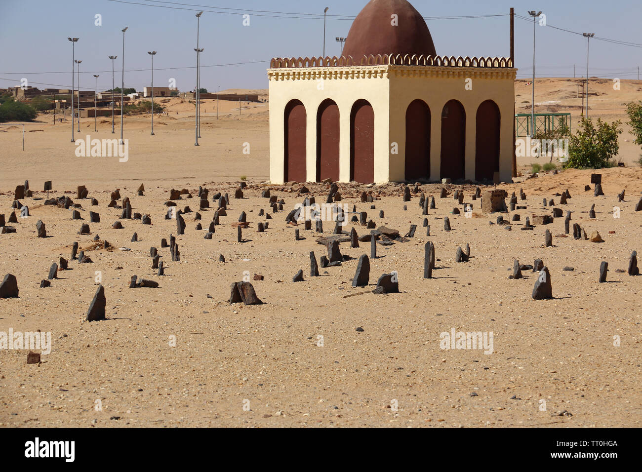 Arab cemetery in Sudan, Africa Stock Photo - Alamy