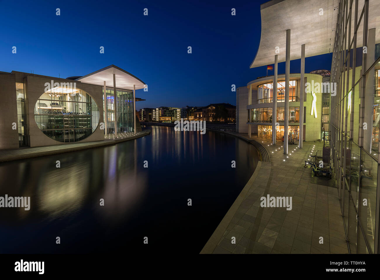 Scene from Spree River in Berlin Stock Photo - Alamy