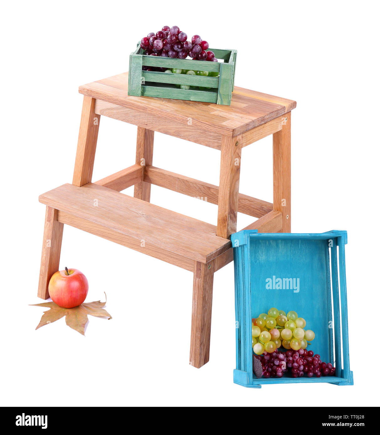 Step ladder harvest apple hi-res stock photography and images - Alamy