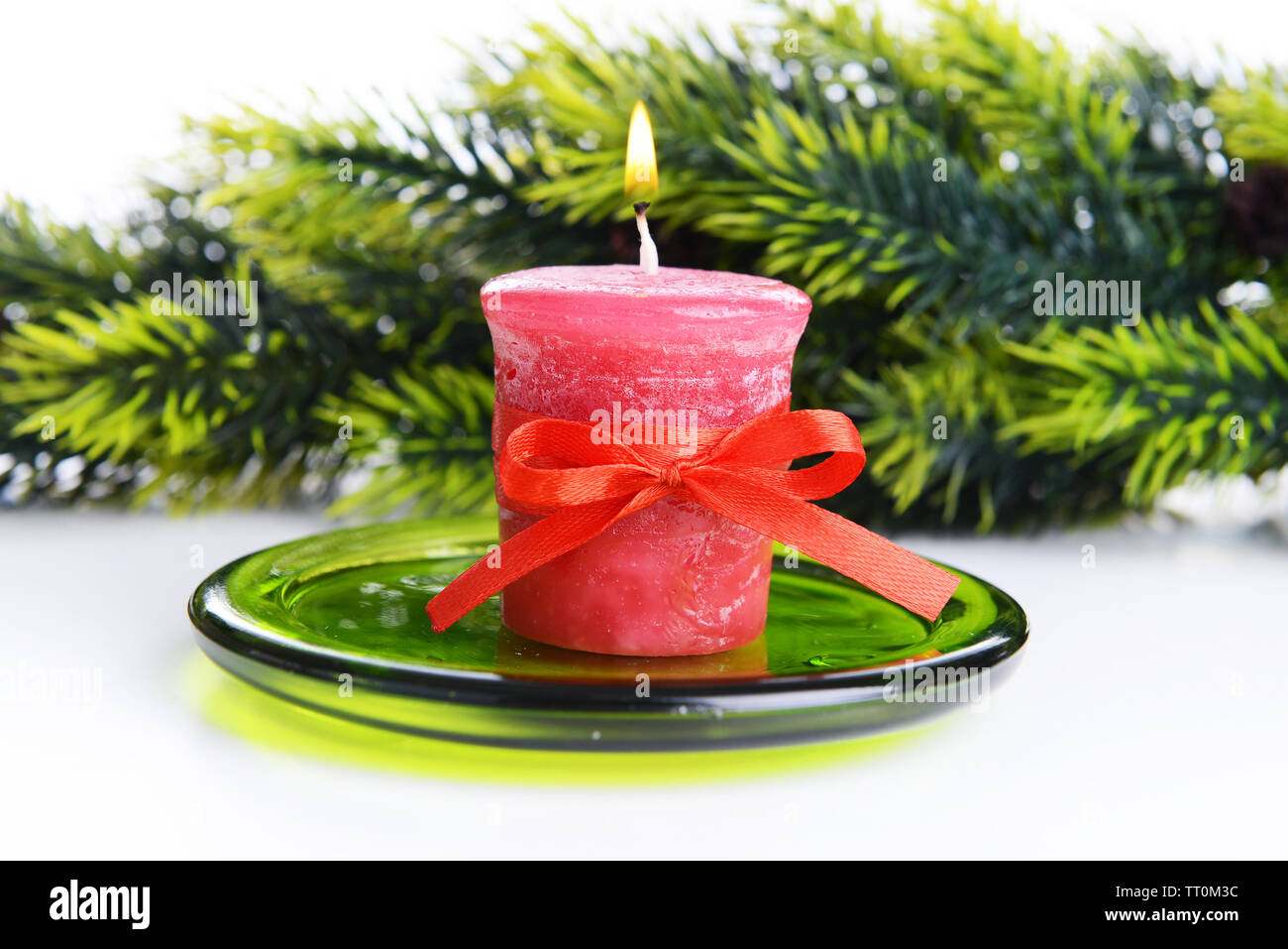 Candle close up Stock Photo - Alamy