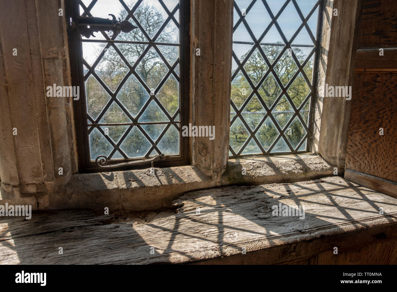 Chastleton House Window Stock Photo - Alamy