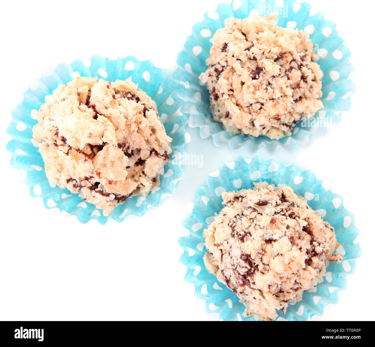 Set of chocolate candies, isolated on white Stock Photo - Alamy