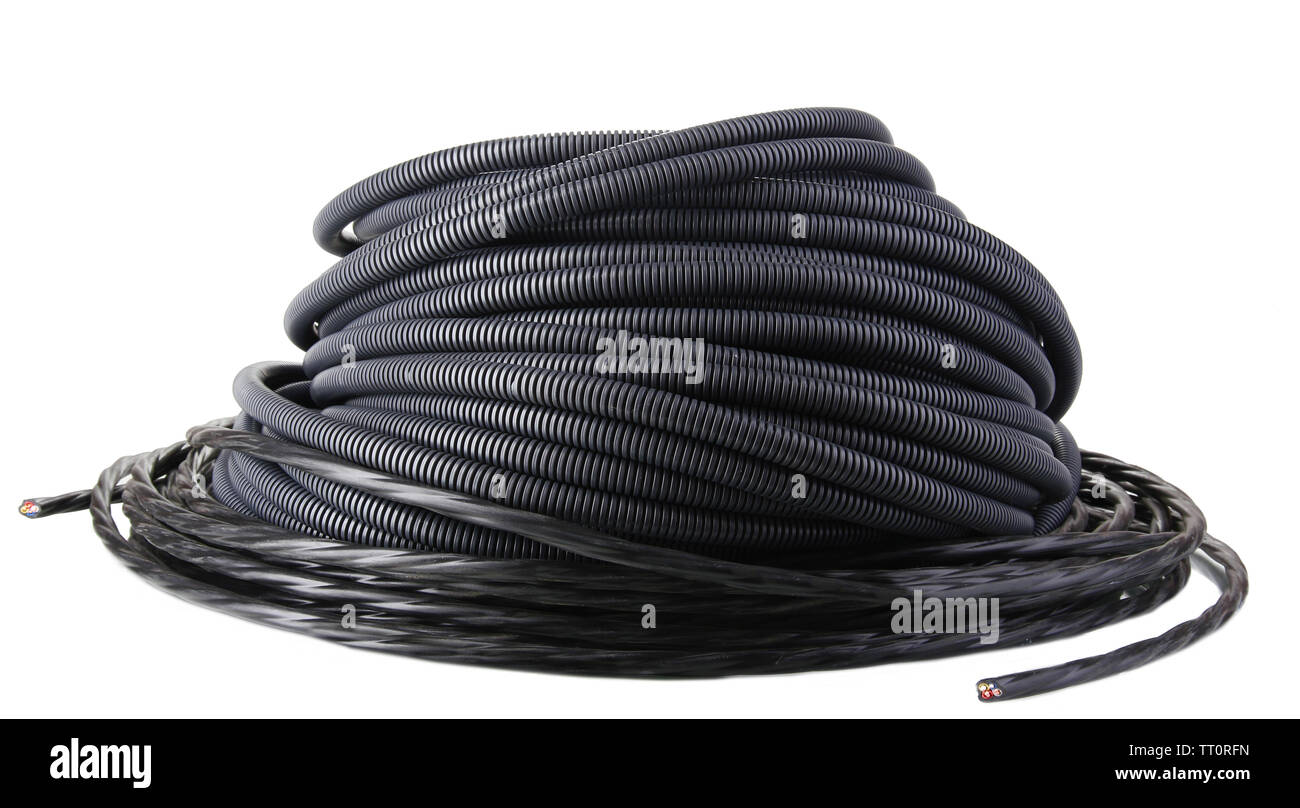 Cable disorder electrical Cut Out Stock Images & Pictures - Alamy
