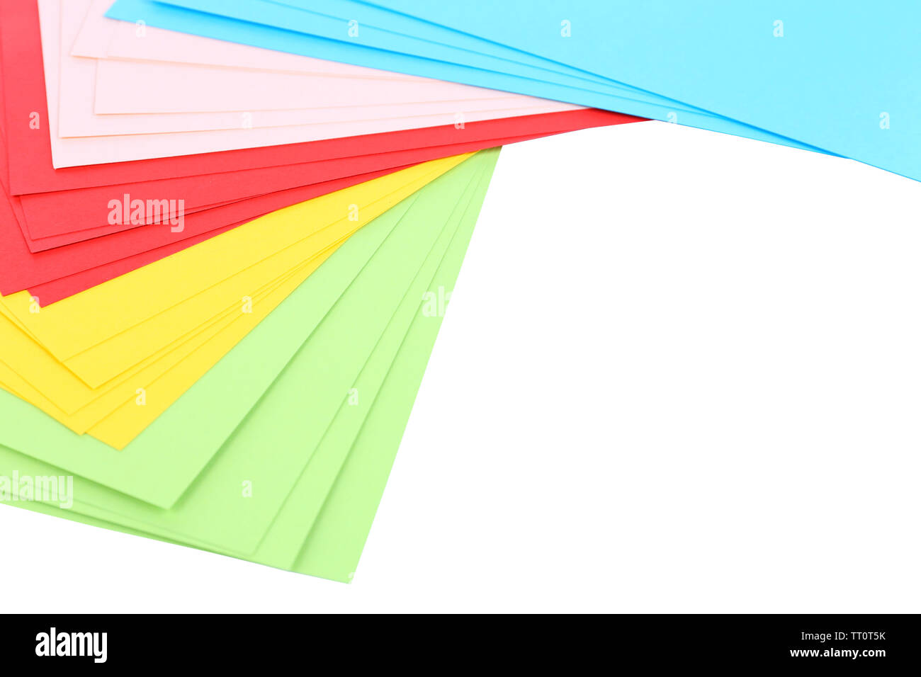 Colorful art paper close up Stock Photo - Alamy