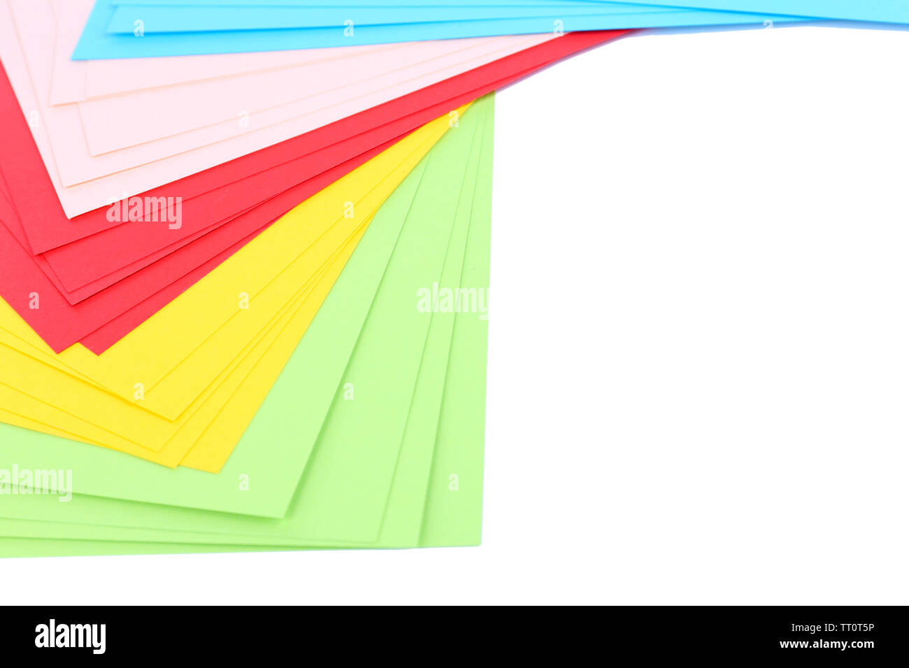 Colorful art paper close up Stock Photo - Alamy