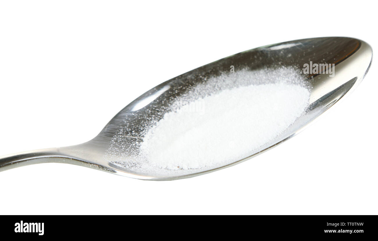 Heroin in spoon isolated on white Stock Photo - Alamy