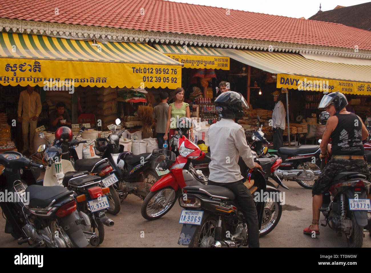 Cambodian road signs hi-res stock photography and images - Alamy