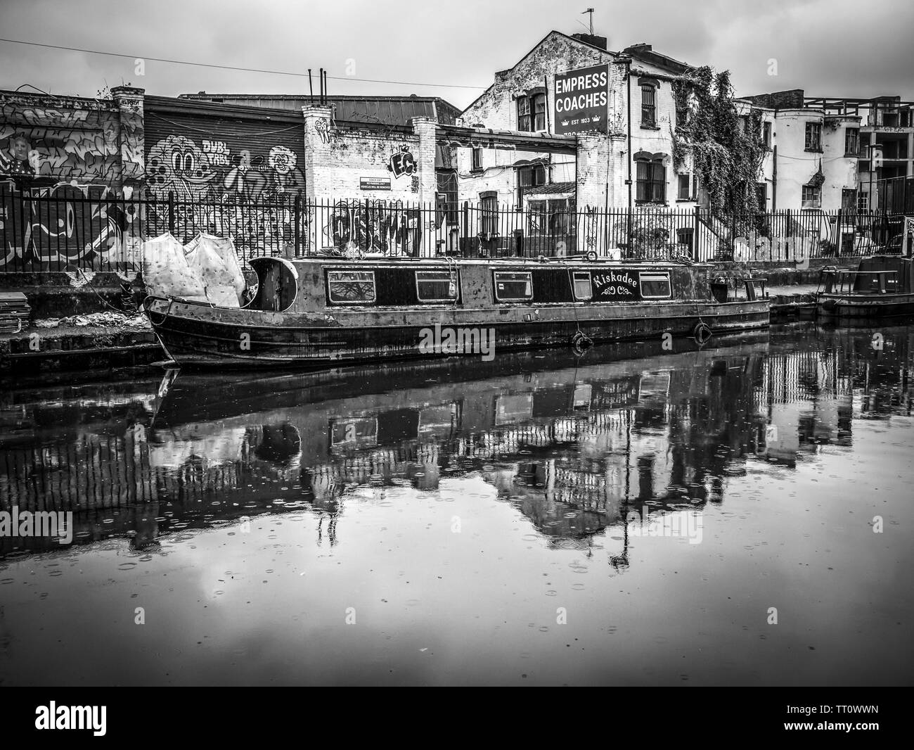 Waste outside Black and White Stock Photos & Images - Alamy