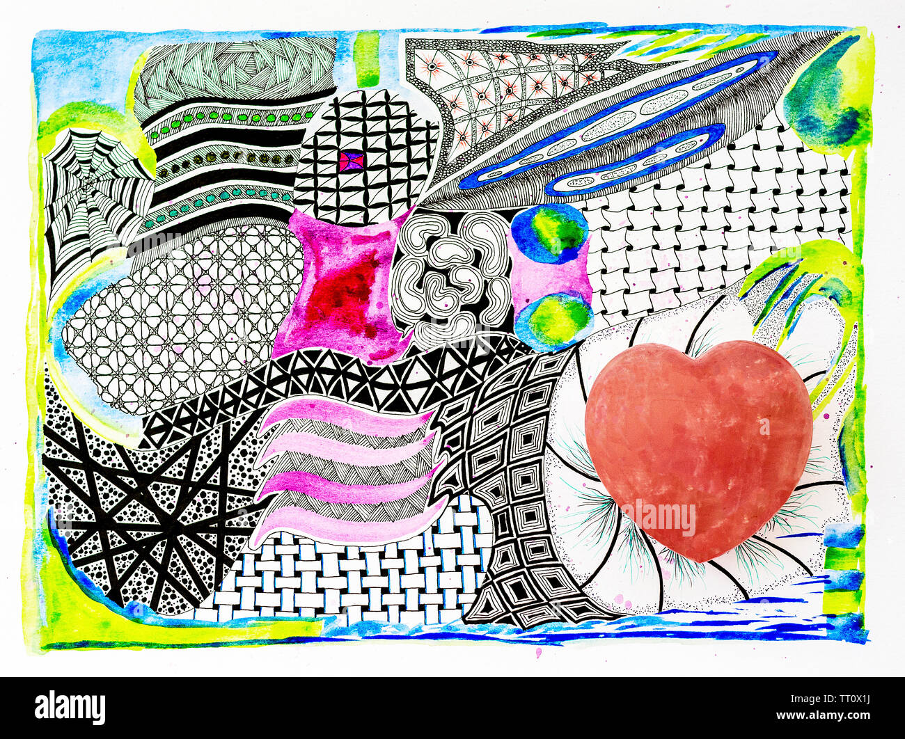 Illustration art artwork watercolour hi-res stock photography and ...