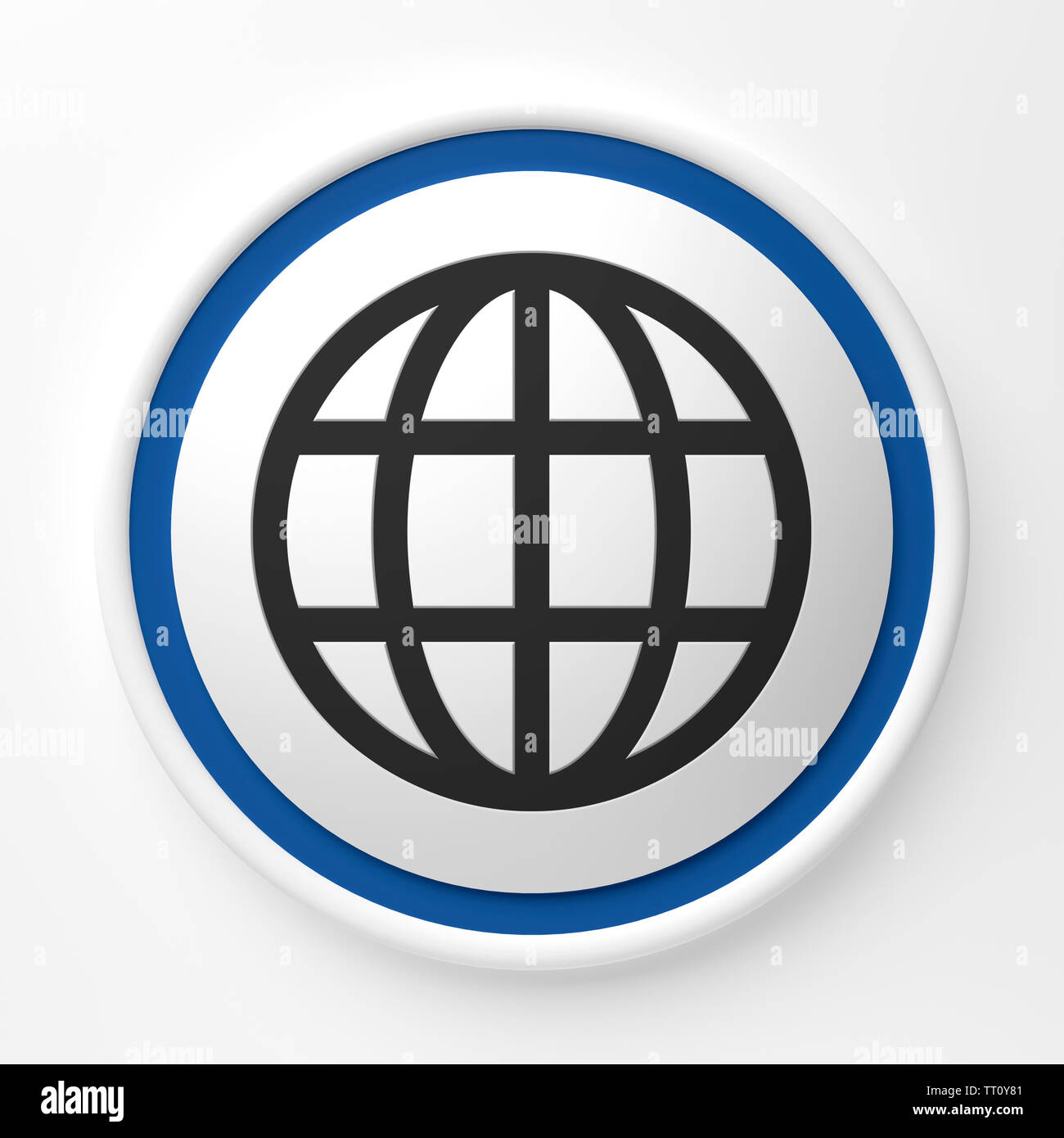 symbol icons for the internet - Illustration Stock Photo - Alamy
